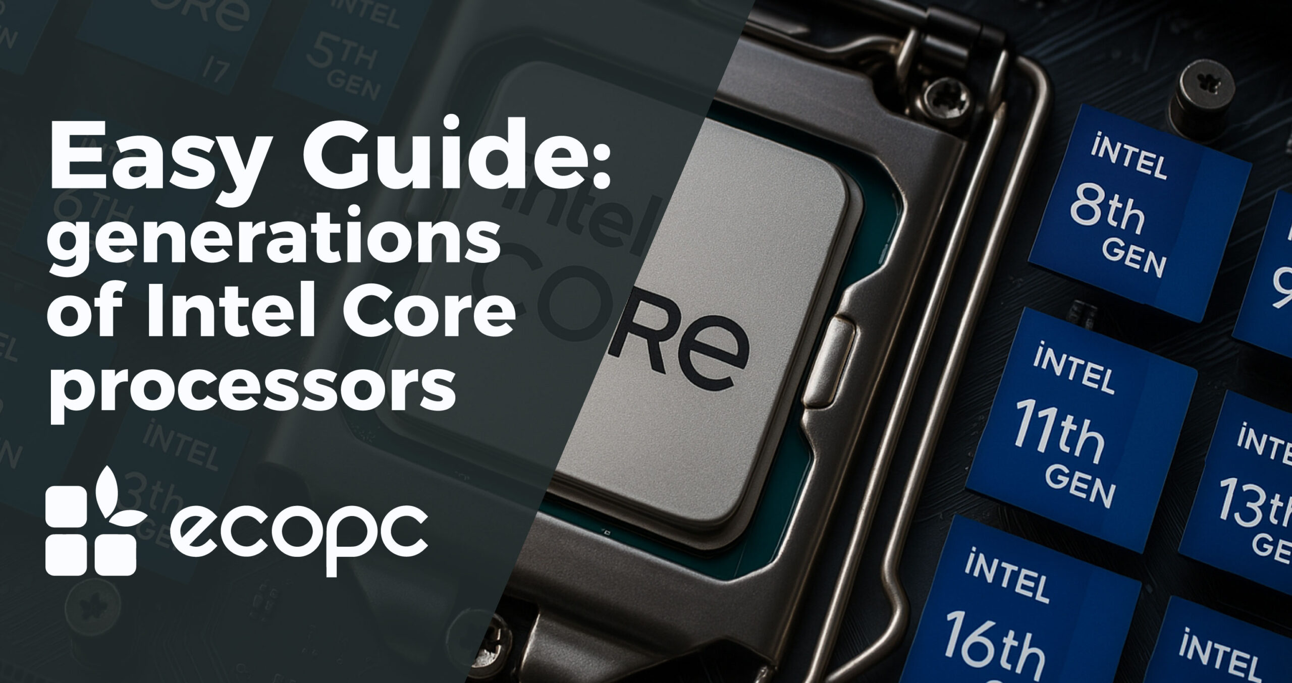 Easy Guide: generations of Intel Core processors - ECOPC Blog
