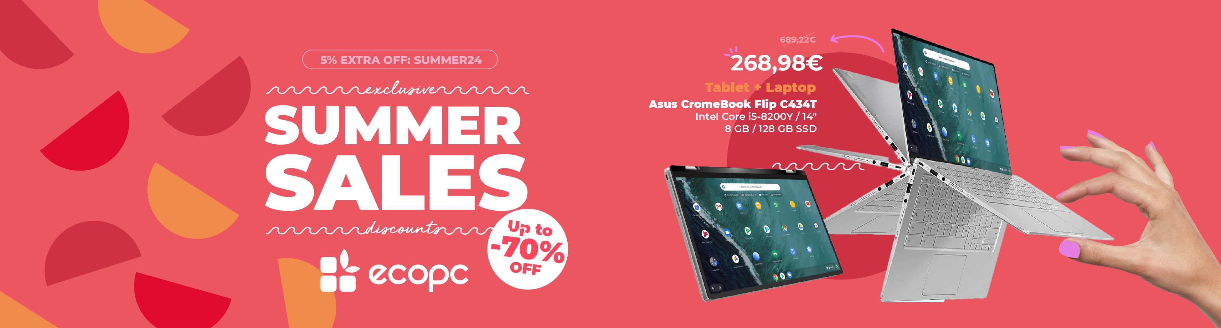 ECO PC. Cheap refurbished laptops ECOPC.